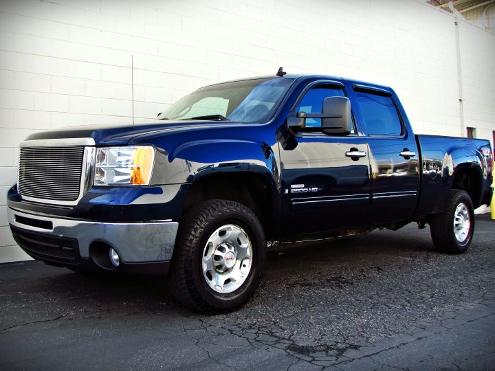 2009 GMC Sierra 2500 HD SLT Z71 4x4 Turbo Diesel V8 Crew Cab For Sale ...
