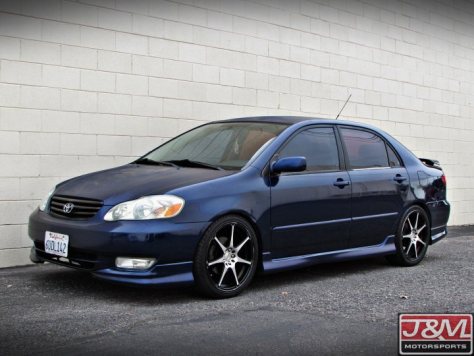 2003 Toyota Corolla S For Sale • J&M Motorsports